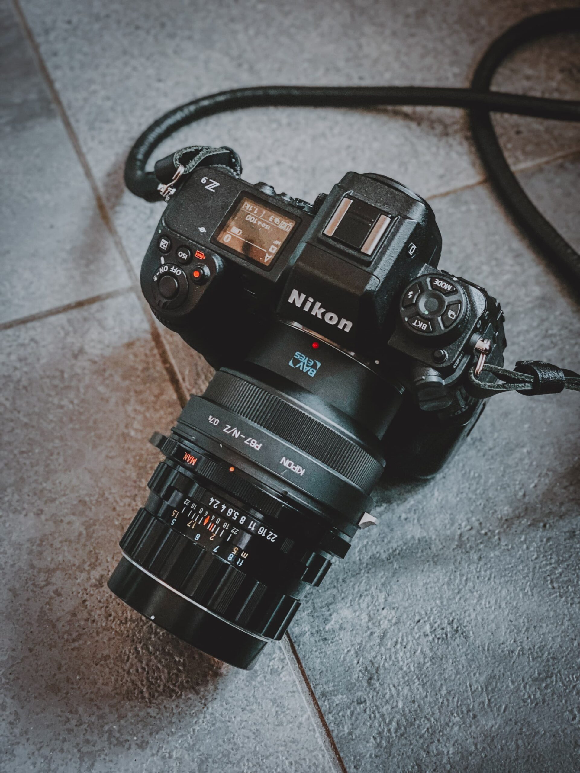 PENTAX 67 105mm / f2.4 with KIPON Focal Reducer Adapter - FOTONE フォトン ...